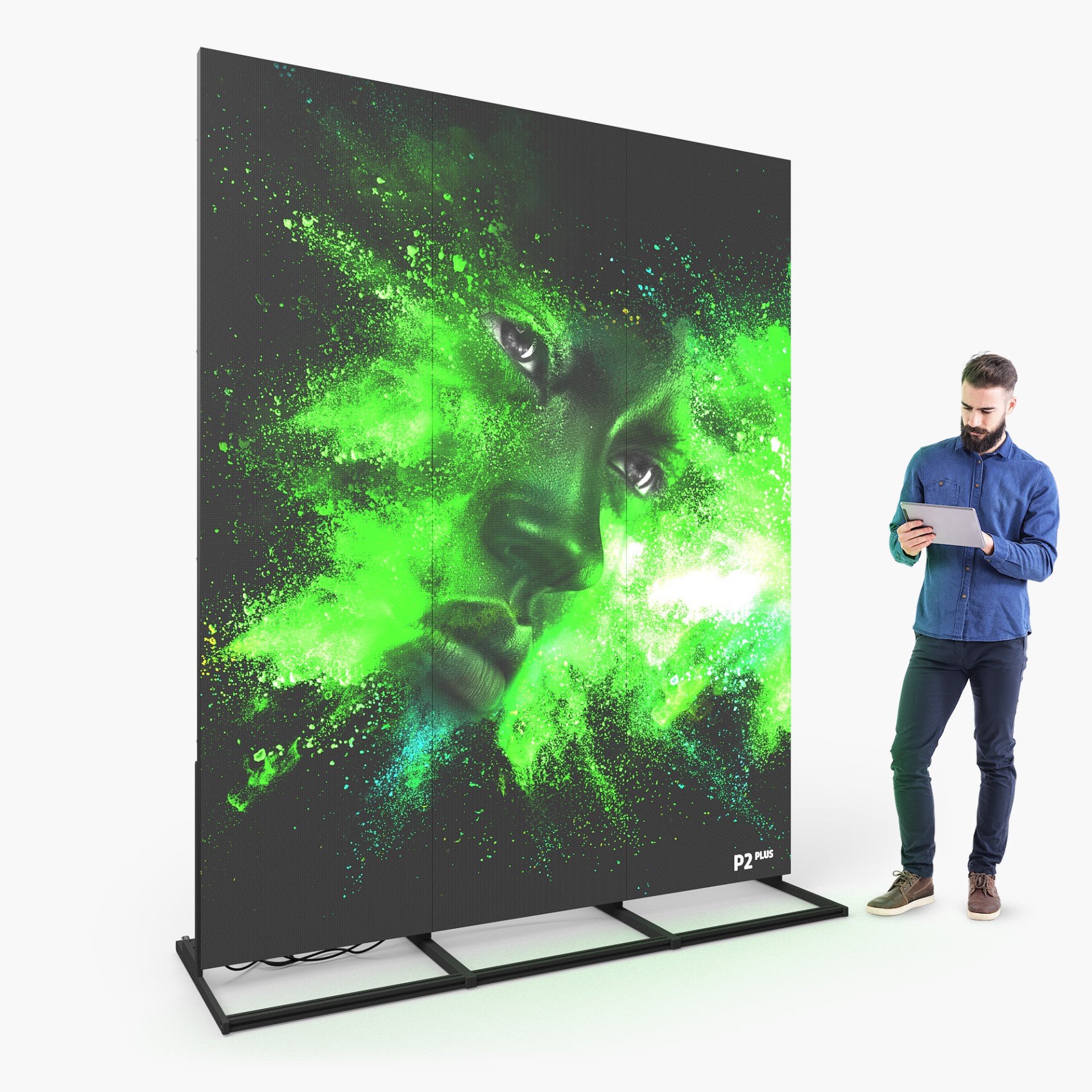 Videowall P2 Plus | 1 Stück (B 65 x H 240 x T 60 cm) | Nein | 85294